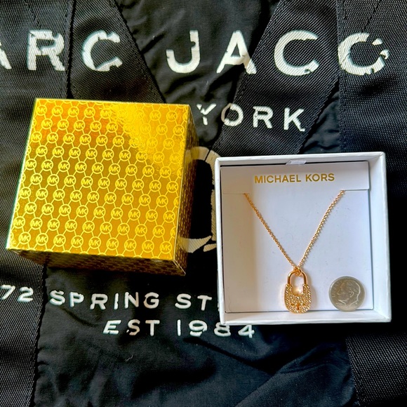 Michael Kors | Jewelry | New Michael Kors Rose Gold Love Locket Pendant ...